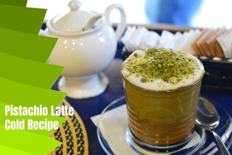 How to Prepare Pistachio Cream Latte (Hot & Cold) Starbucks